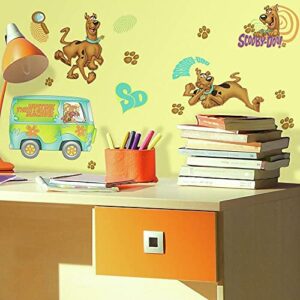 roommates rmk1696scs scooby doo peel and stick wall decals