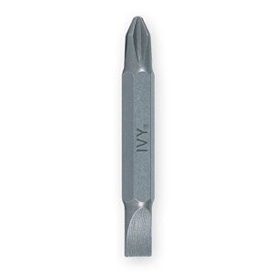 ivy classic 44262 2-inch #2 phillips x #6-8 slotted double-end bit, impact plus, 1/pack