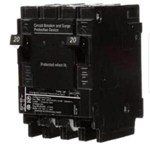 QSA2020SPDP, SIEMENS, 40892280784, SURGE (2)20A 1P 120V BREAKERS AND SPD