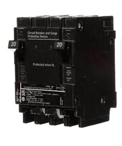 QSA2020SPDP, SIEMENS, 40892280784, SURGE (2)20A 1P 120V BREAKERS AND SPD