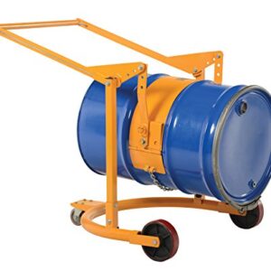 Vestil DCR-110-55 Manual Drum Carrier/Rotator, 36-1/2" Length, 34-1/2" Width, 42" Height, 800 lbs Capacity