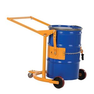 Vestil DCR-110-55 Manual Drum Carrier/Rotator, 36-1/2" Length, 34-1/2" Width, 42" Height, 800 lbs Capacity