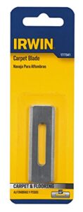 irwin tools 1777341 carpet blades, 5-pack