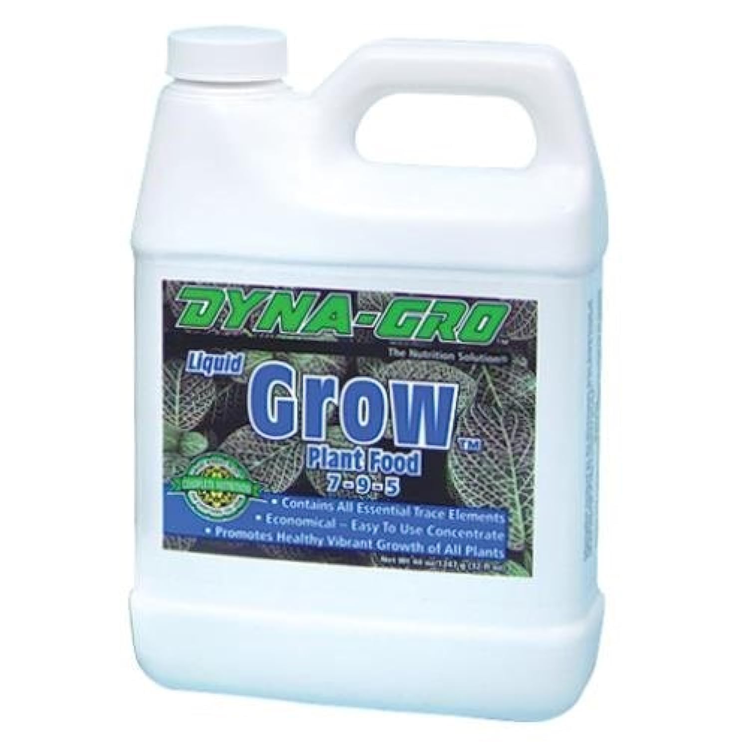 Dyna-Gro 719000 Grow 1 qt Plant Food, 1 Quart, 32 oz