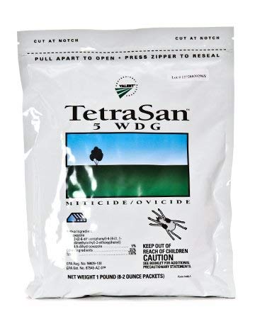 Tetrasan 5WDG Miticide - 1 Pound (Packaged as 8x2 Ounce pkgs)