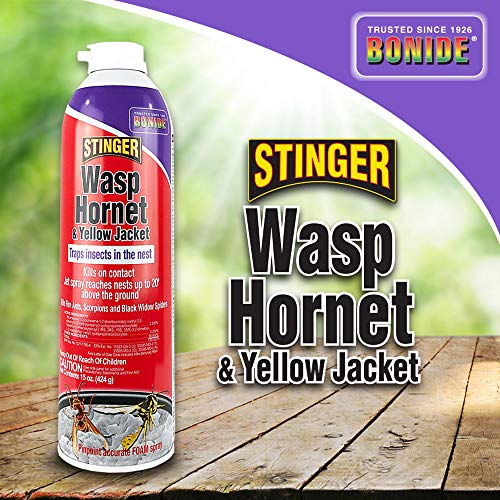 BONIDE PRODUCTS INC 629, 15 oz Bonide Products Hornet and Wasp Killer, Brown/A