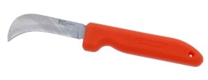 zenport k103 harvest utility knife, 3-inch stainless steel non-serrated blade