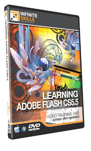 Beginners Adobe Flash CS5.5 - Training DVD, 10 Hours +