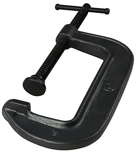 BESSEY 540-6 Ductile Alloy C-Clamp, 6 In. x 2 3/4 In. Throat Depth & 2,450 lb Clamping Force