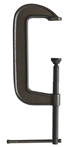 BESSEY 540-5 Ductile Alloy C-Clamp, 5 In. x 2 1/2 In. Throat Depth & 2,250 lb Clamping Force