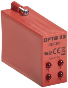 opto 22 odc5q 4 channel quad pak dc output, 5-60 vdc, 5 vdc logic, 65 a one-second surge amps, 4000 vrms i/o isolation