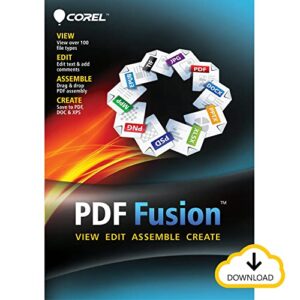 corel pdf fusion document management suite [pc download]