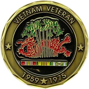 Collectible Veteran Service Vietnam Coin