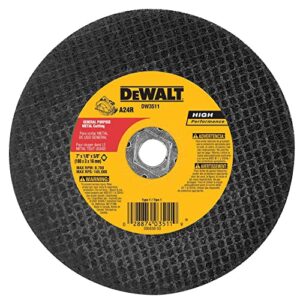 dewalt 7-inch metal cutting blade, 5-pack (dw3511b5)