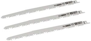 porter-cable pruning reciprocating saw blades, 9-inch, 3-pack (pc760r)