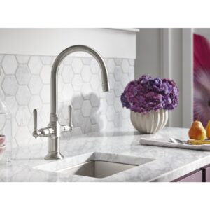 KOHLER Vault 15" Single Bowl 18-Gauge Stainless Steel Entertainment Bar Secondary sink with Single Faucet Hole K-3840-1-NA Drop-in or Undermount Installation