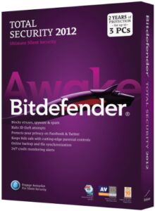 bitdefender total security 2012 value m1 3pc/2 years