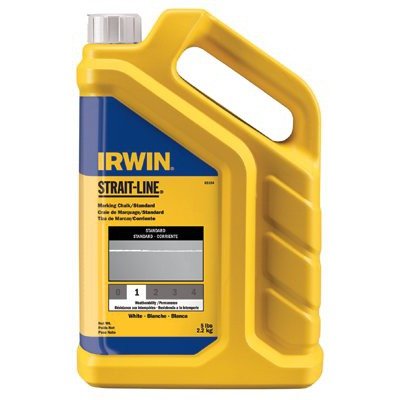 Irwin Strait Line 65104 5 Lbs White Chalk Refills