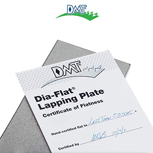 DMT Dia-Flat Diamond Lapping Plate for Flattening Conventional and Waterstone, 4 by 10 Inch