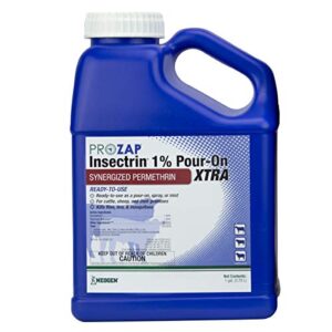 neogen 1517010 prozap insectrin 1% pour-on xtra 1 gallon, none