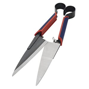 spear & jackson 4855ts razorsharp topiary shears, red, blue & silver