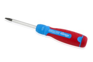 channellock 131cb 13-in-1 ratcheting screwdriver | multi-bit storage | 1/4-inch nut driver | quick-load handle with cushion grip | 28-tooth ratchet mechanism provides up to 225 lbs. of torque , red