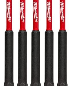 MILWAUKEE ELECTRIC TOOL 48-32-4564 Shockwave 3-1/2" Power Bit Phillips #2 5 Pack