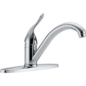 delta faucet 100lf-hdf, 8.69 x 10.50 x 8.69 inches, chrome