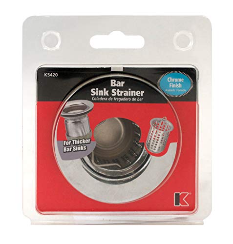 Plumb Pak K5420 Bar Sink Strainer, Polished Chrome