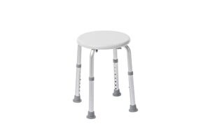 drive medical rtl12004kd handicap bathroom stool, white