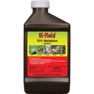 hi-yield (32029) 55% malathion spray (32 oz)