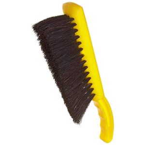 Rubbermaid Commercial 8 Inch Counter Brush, Tampico Fill For Rough Surface Sweeping, Black (FG634100BLA)