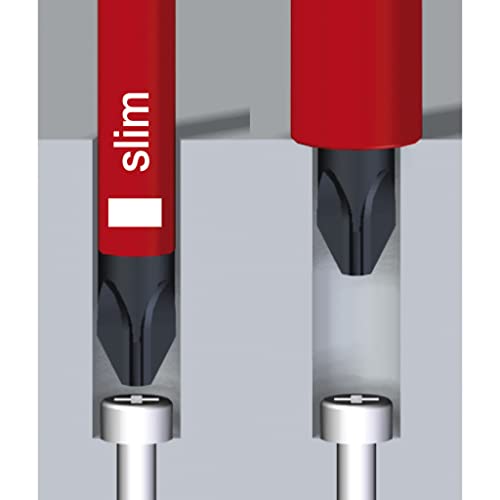 Wiha 28792 16 Piece Insulated Torque Control Driver and Slimline Blade Set