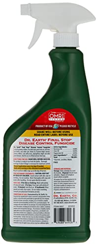 Dr. Earth 8007 Ready to Use Disease Control Fungicide, 24-Ounce