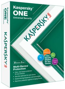 kaspersky one: 5 device, 1 year