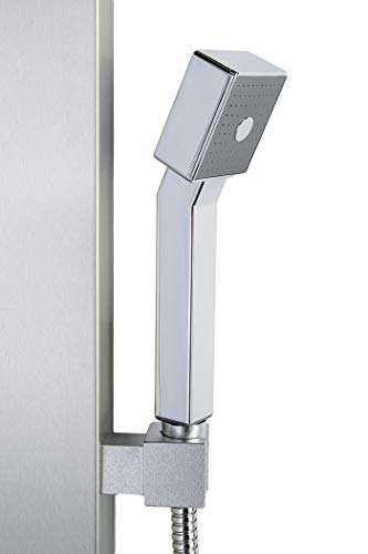 Blue Ocean 48 inch Stainless Steel SPS822 Shower Panel Tower with Rainfall Shower Head and Spout