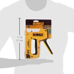 DEWALT - GID-286785 DWHTTR350 Dewalt Heavy-Duty Aluminum Stapler/Brad Nailer , Yellow