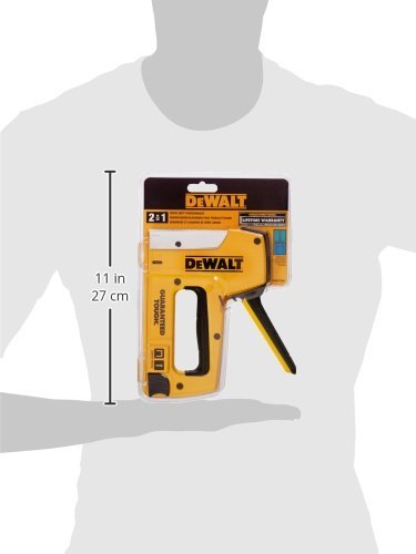 DEWALT - GID-286785 DWHTTR350 Dewalt Heavy-Duty Aluminum Stapler/Brad Nailer , Yellow