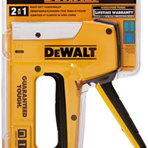 DEWALT - GID-286785 DWHTTR350 Dewalt Heavy-Duty Aluminum Stapler/Brad Nailer , Yellow