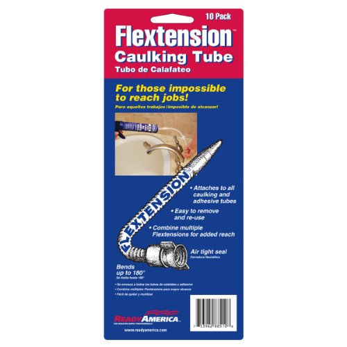 Ready America FT-88510 Flextension Caulking Tube Tip, 10-Pack