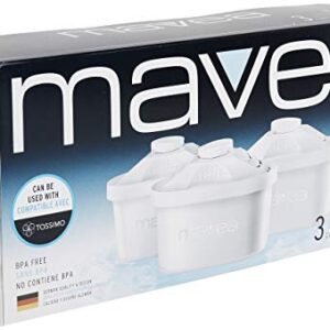 Mavea, Filter Crtrdge, Max, Refill, 10/3 Ct