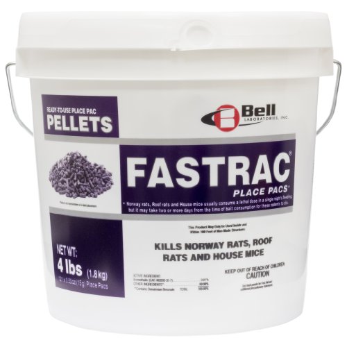 Fastrac Pellets (Bromethalin) 121 X 0.53 Oz (15 G) Place Pacs