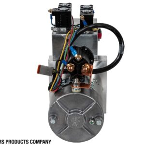 Buyers Products PU3593 Hydraulic Power Unit (Power Unit,Hydraulic 12V Dc,Snow Plow), Black