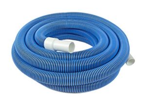 poolmaster 33430 heavy duty in-ground pool vacuum hose with swivel cuff, made in the usa, 1-1/2-inch by 30-feet