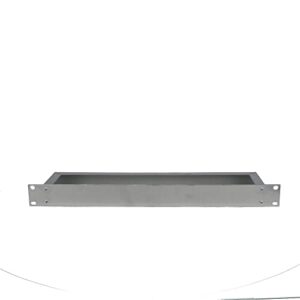 BUD Industries CH-14400 Aluminum Small Rack Mount Chassis 19" L x 4.12" W x 1.75" H, Natural