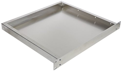 BUD Industries CH-14402 Aluminum Small Rack Mount Chassis 19" L x 16.12" W x 1.75" H, Natural