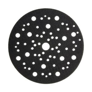 mirka 9956 6-inch diameter abranet grip faced pad protector 5-pack, black