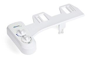 bio bidet elite 3 bidet attachment, 17 1/4x8, white