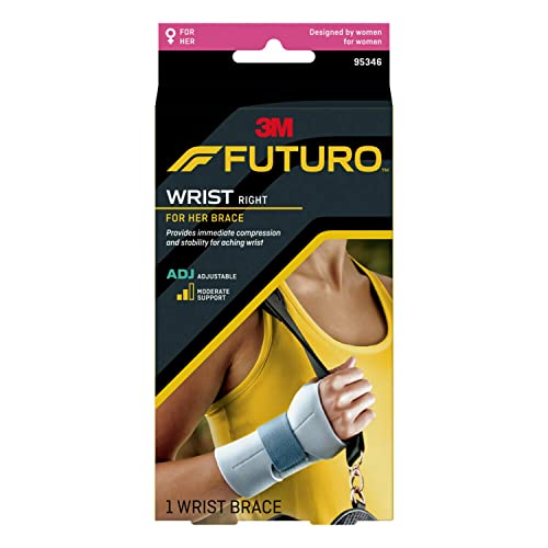 FUTURO For Her Wrist Support, Right Hand, Adjustable