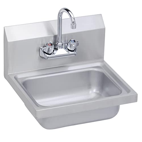 Elkay SEHS-17X 20 Gauge Stainless Steel Hand Sink with Faucet